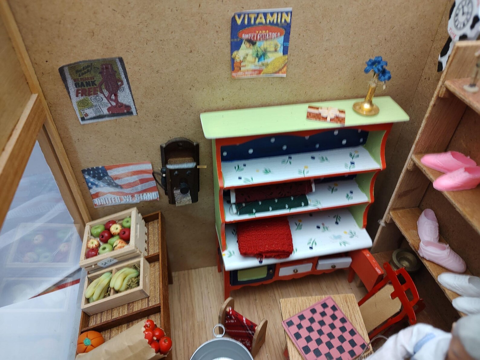 Dollhouse General Store - Vintage - Complete 1:12 With Accessories - Etsy
