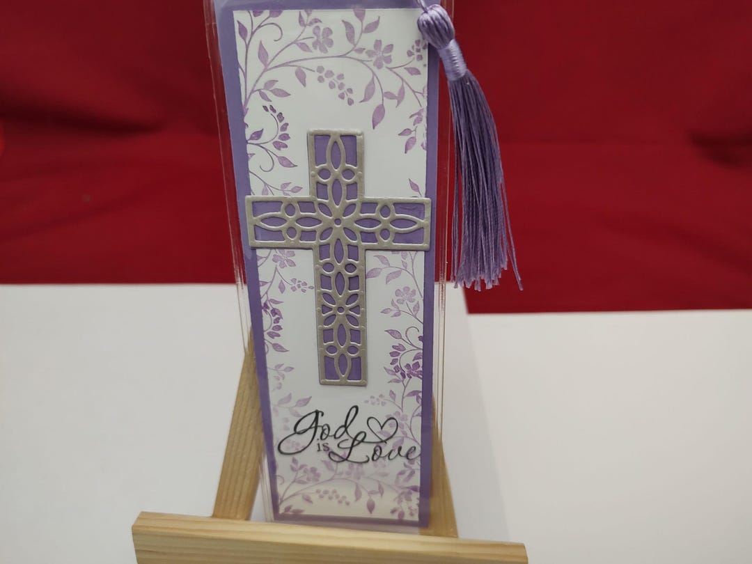 Christian Bookmark - Cross - "god Loves You" - Etsy