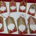 Adorable Gnome Christmas Tags - Handmade - Etsy