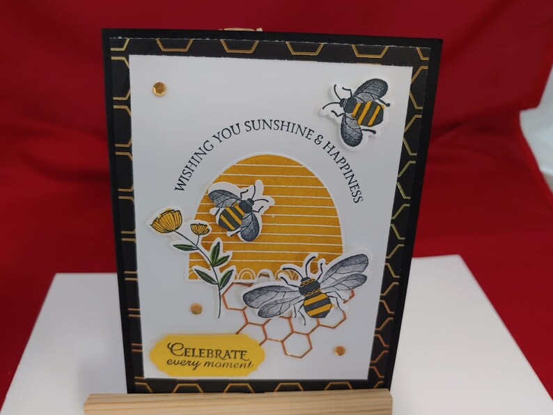 Honey Bee Congratulations Card - Etsy