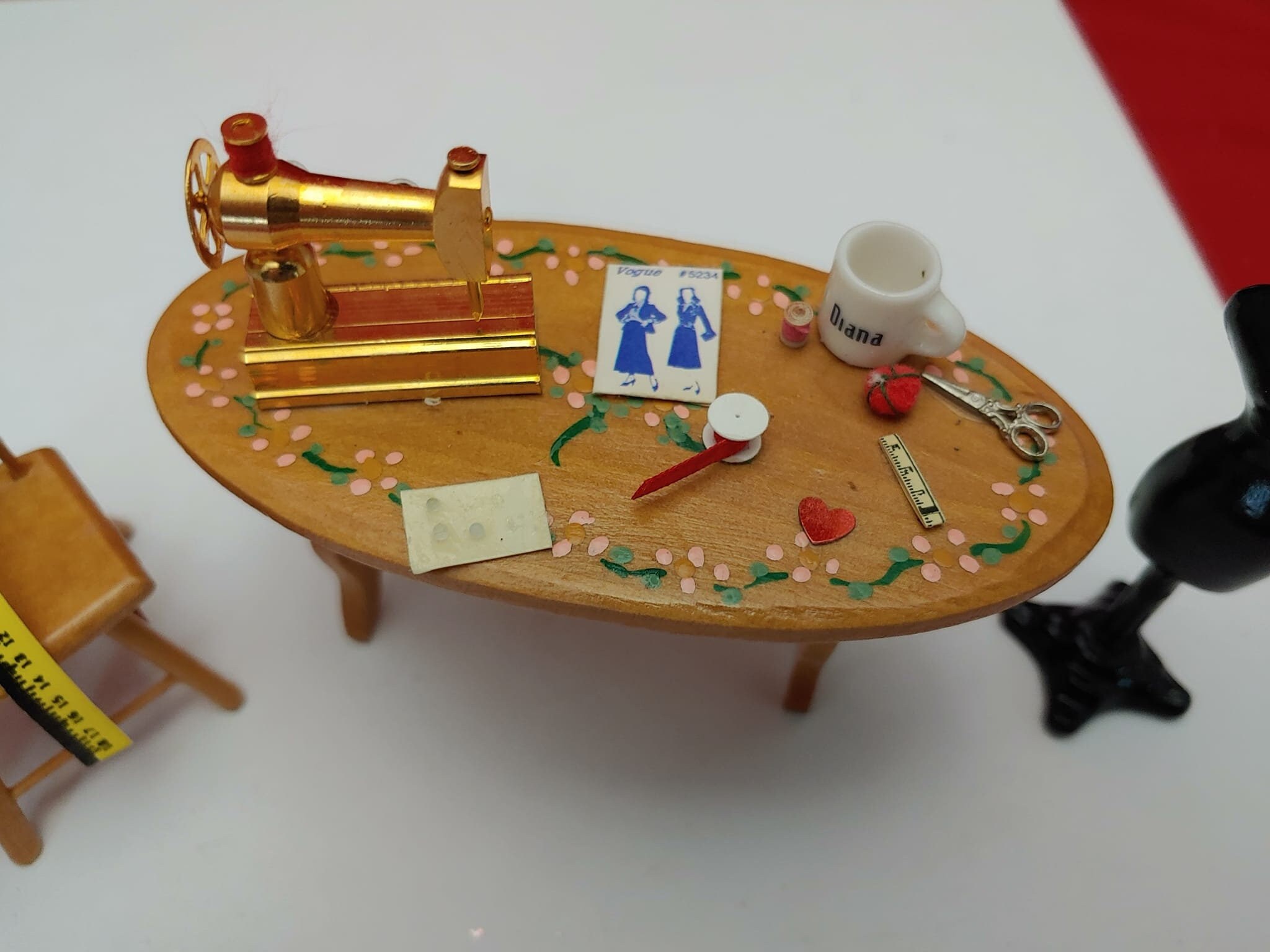Dollhouse Miniatures - Sewing Room Supplies 1:12 - Etsy