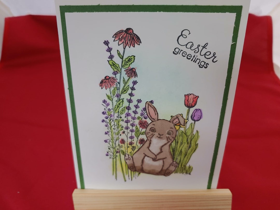 Beautiful Happy Easter Card - Etsy