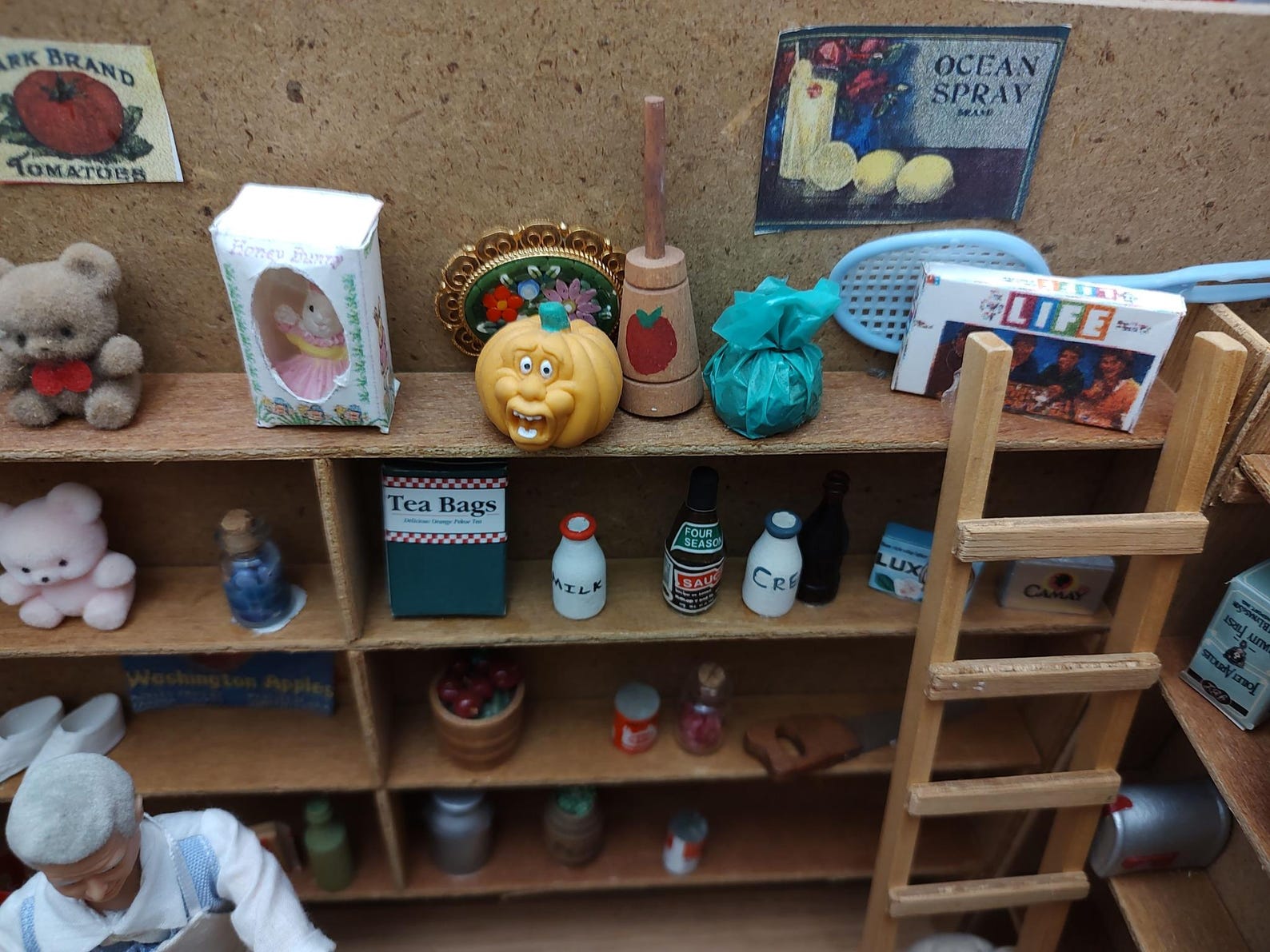 Dollhouse General Store - Vintage - Complete 1:12 With Accessories - Etsy