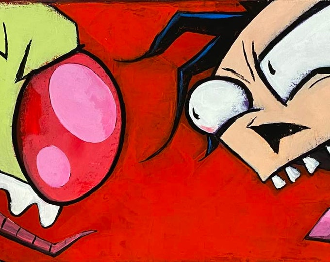 Zim V. Johnny - Etsy