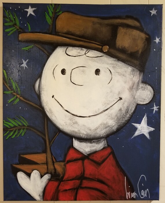 Charlie and His Tree - Etsy