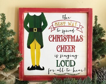 Elf sign | Etsy