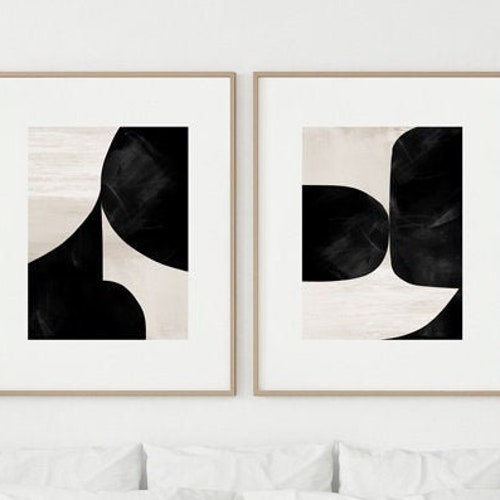 Drawing & Illustration Digital Black A4 ART PRINTABLE P12 712 Abstract ...