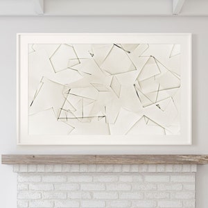 Neutral Abstract Collage Art Print: Modern Wall Decor (digital Download ...