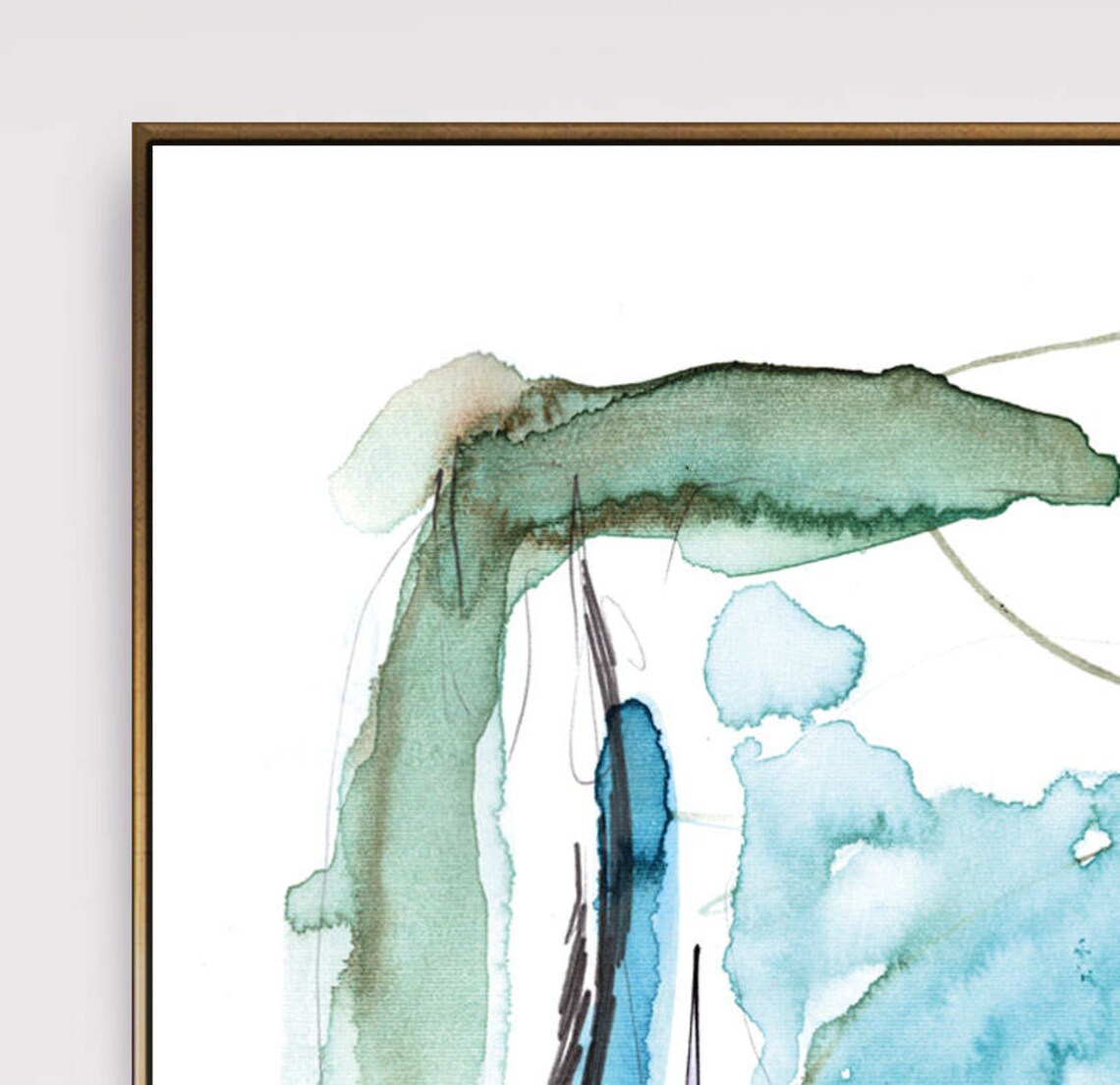 Large Abstract Printable Art Large Painting Minimal Art | Etsy