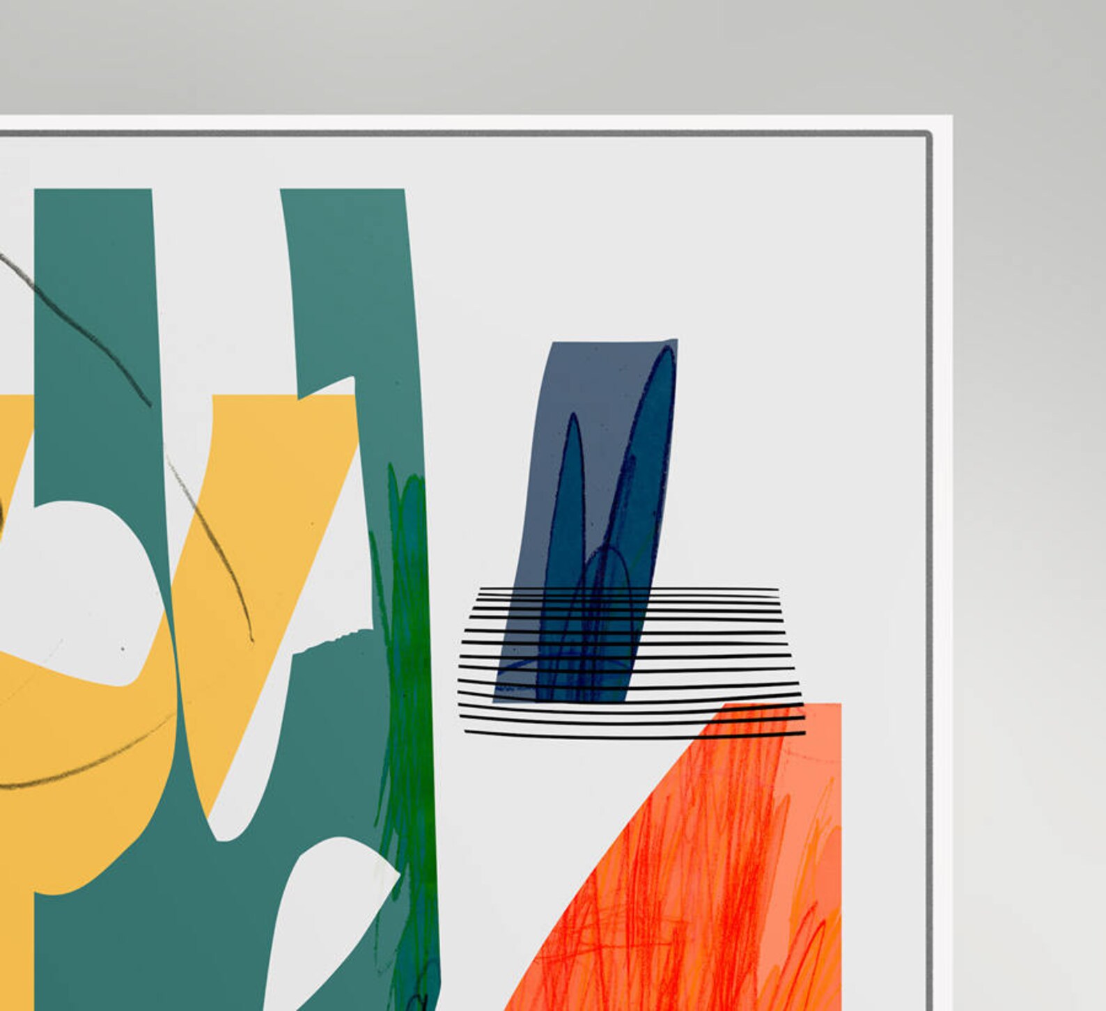 Large Abstract Printable Art Large Painting Minimal Art | Etsy