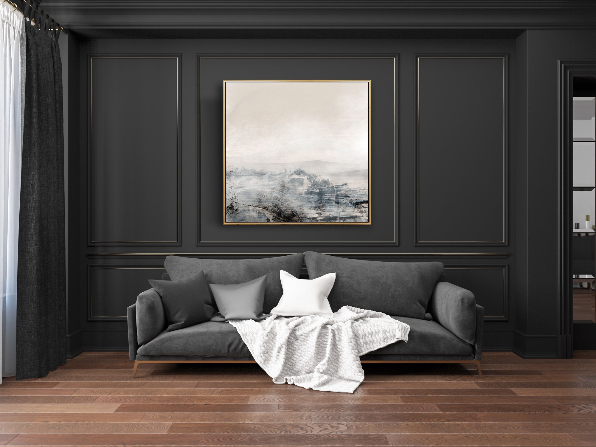 Abstract Landscape Painting DIGITAL DOWNLOAD Large Abstract - Etsy