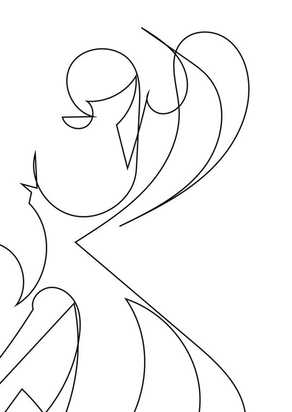 Abstract Drawing Printable Art Contemporary Digital - Etsy UK