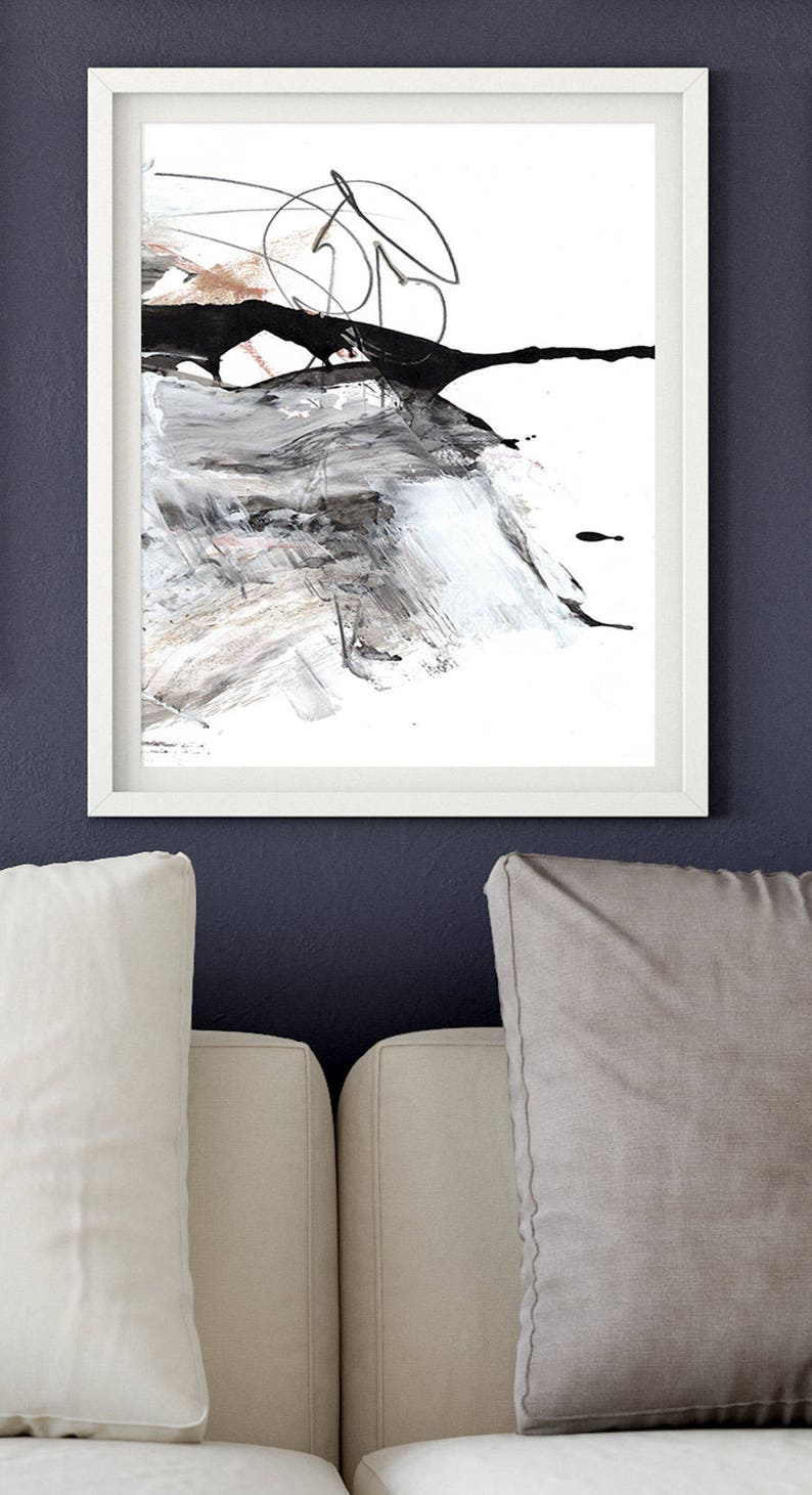 Abstract Art Print Set Set of 3 Prints digital downloads | Etsy