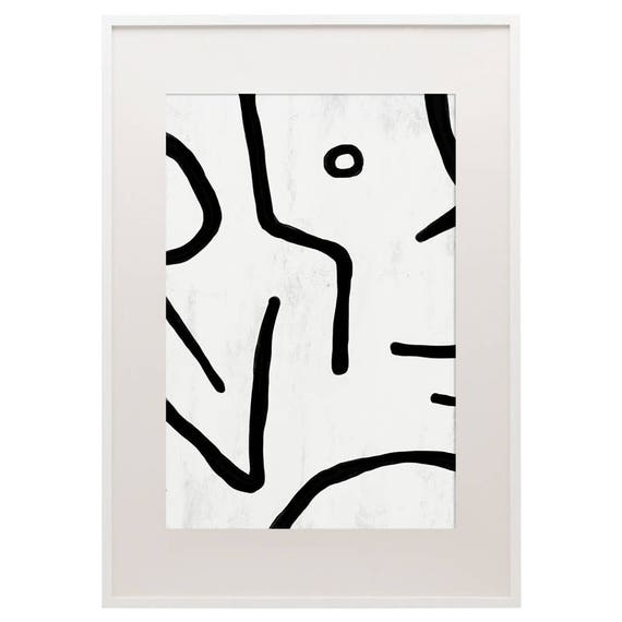 Simple Black And White Abstract Drawings