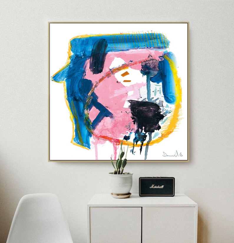 Large Abstract printable art Abstract Painting Oversized Art | Etsy