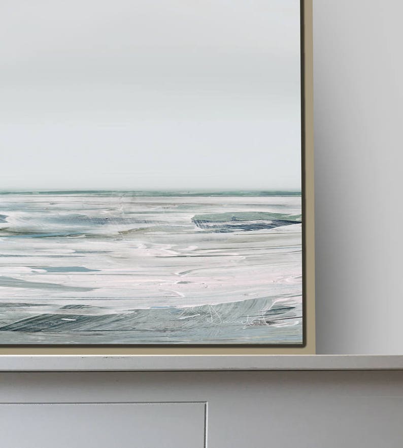 Printable Abstract Art Seascape Painting Digital Download | Etsy