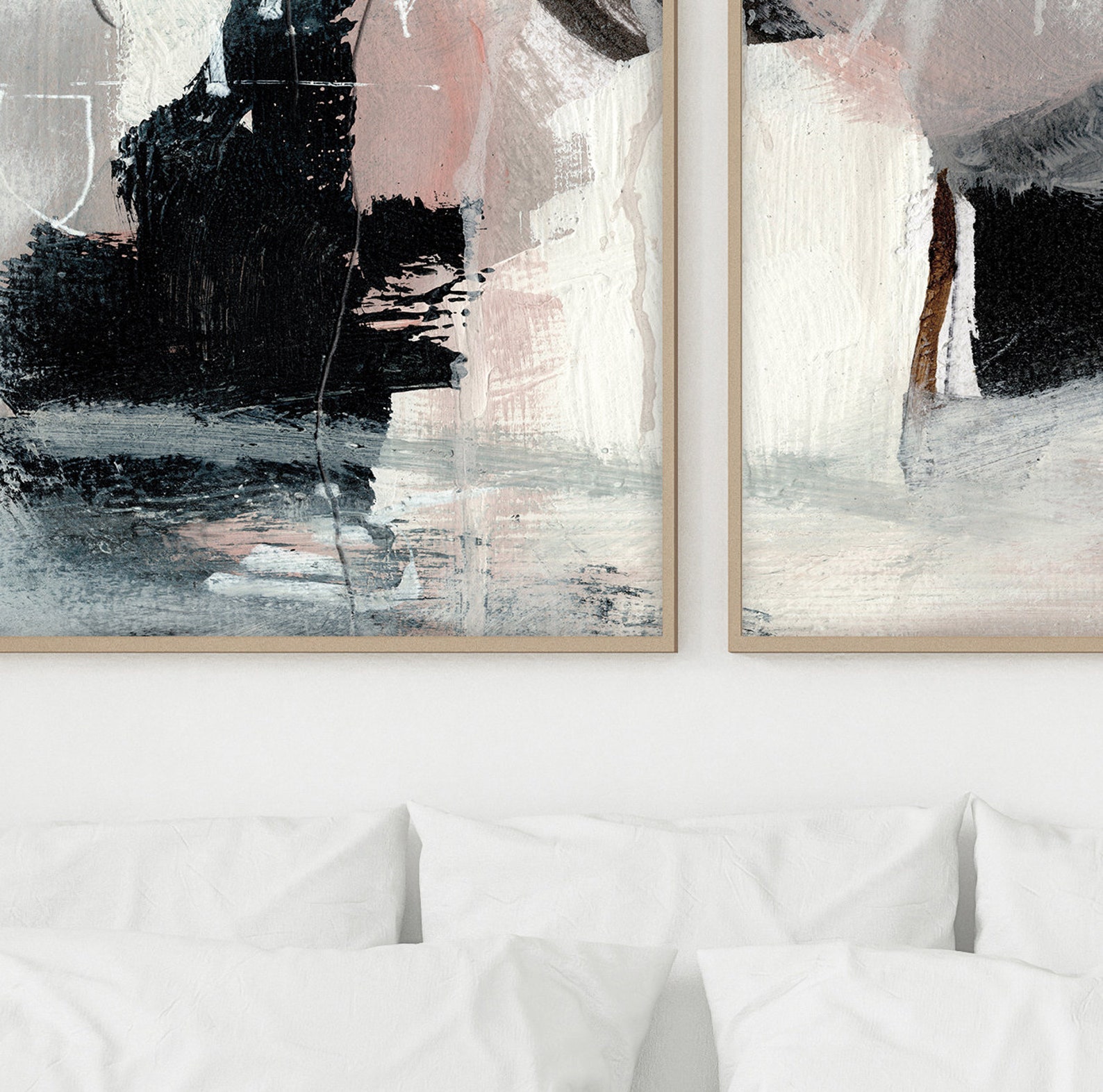 Set of 3 Prints Abstract Art Print Set 3 Abstract Prints | Etsy