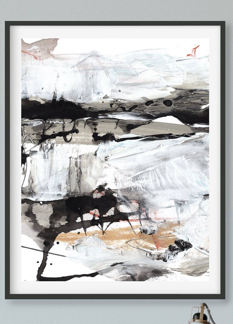 Abstract Art Print Set Set of 3 Prints digital downloads | Etsy