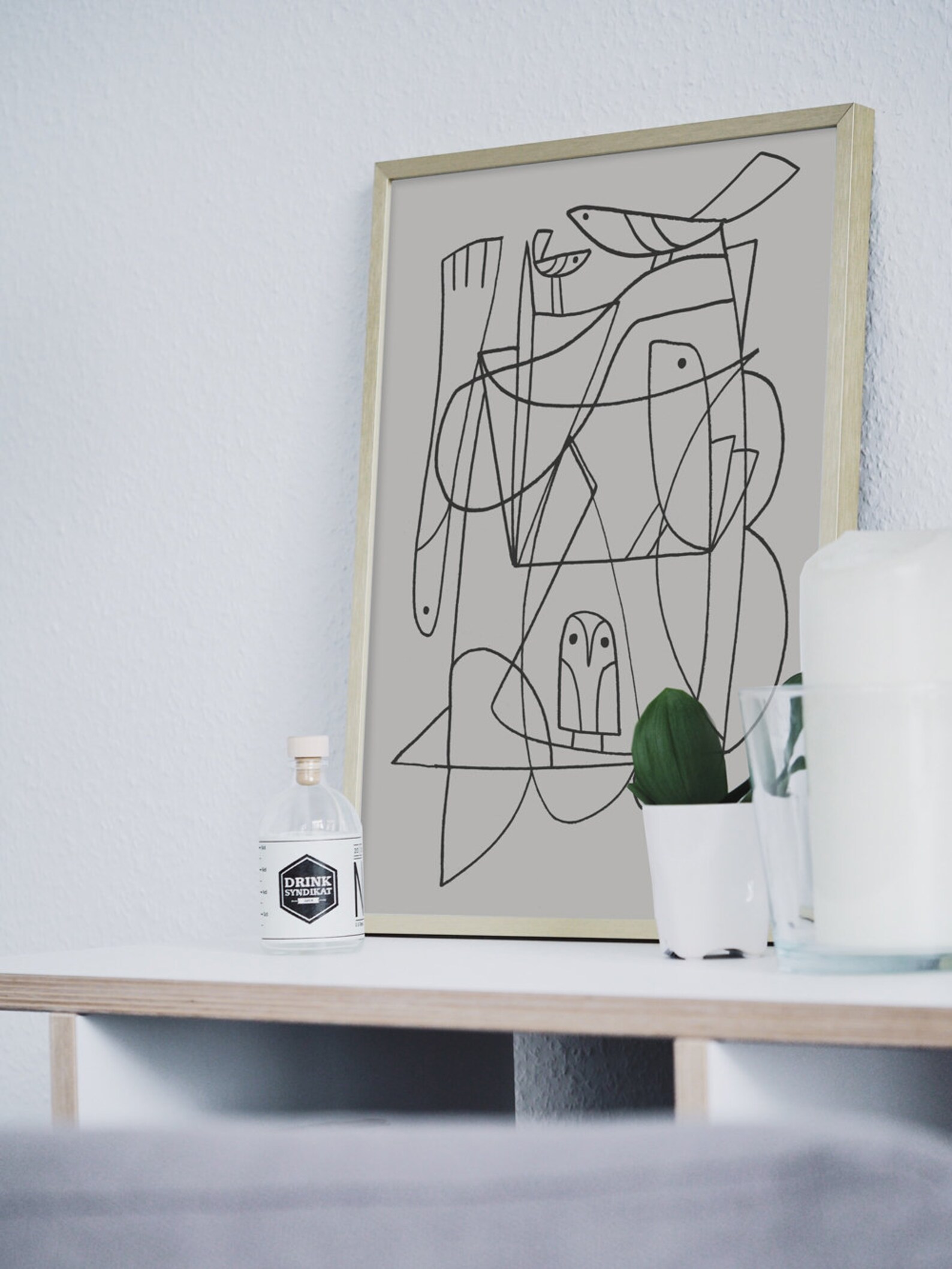 Abstract Art Print Minimalistic Art Printable Art | Etsy