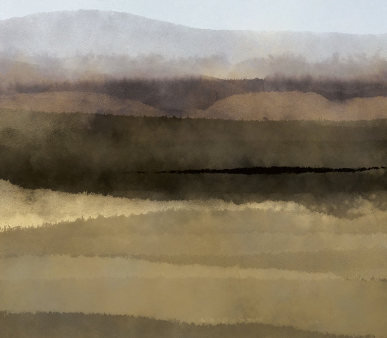 Large Landscape Painting Abstract Landscape Nature Wall Art | Etsy