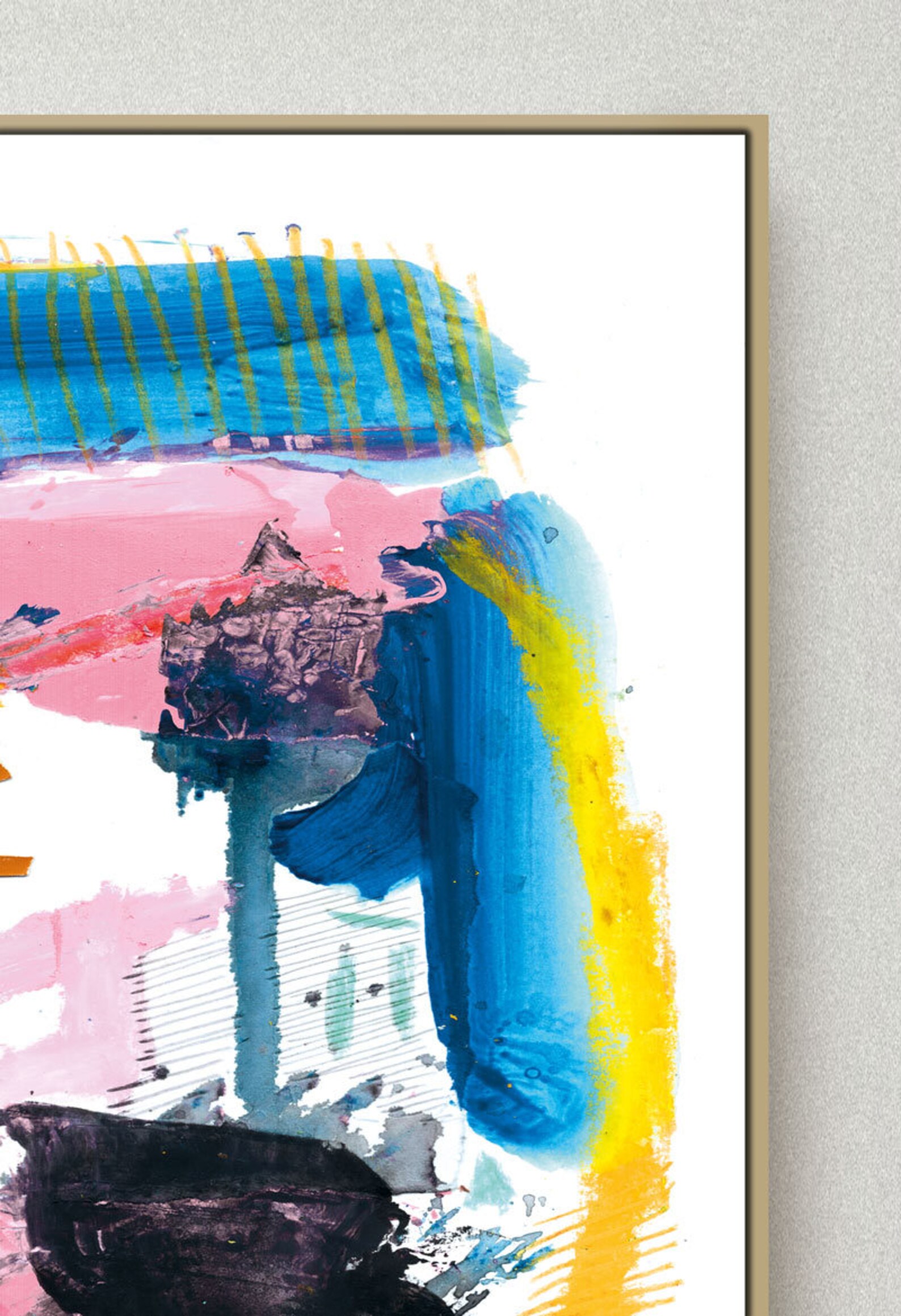 Large Abstract Printable Art Abstract Painting Oversized Art | Etsy