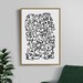 Large Abstract, Line Art, Printable Art, Large Art Prints, 50x70 Black ...