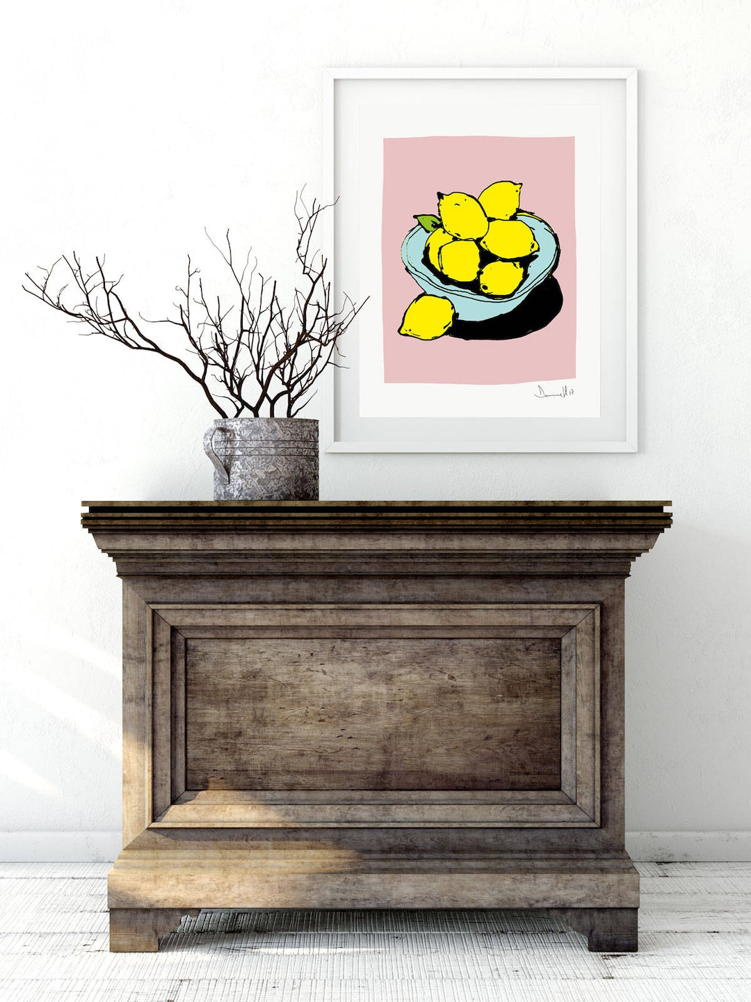 Large Printable Art, Modern Art Print, Abstract Art Prints, Yellow Wall ...
