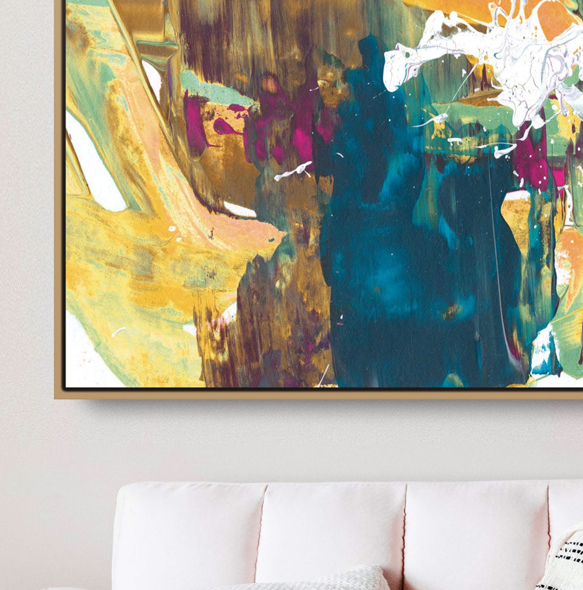 Large Abstract Painting Oversized Art Large Abstract Art - Etsy