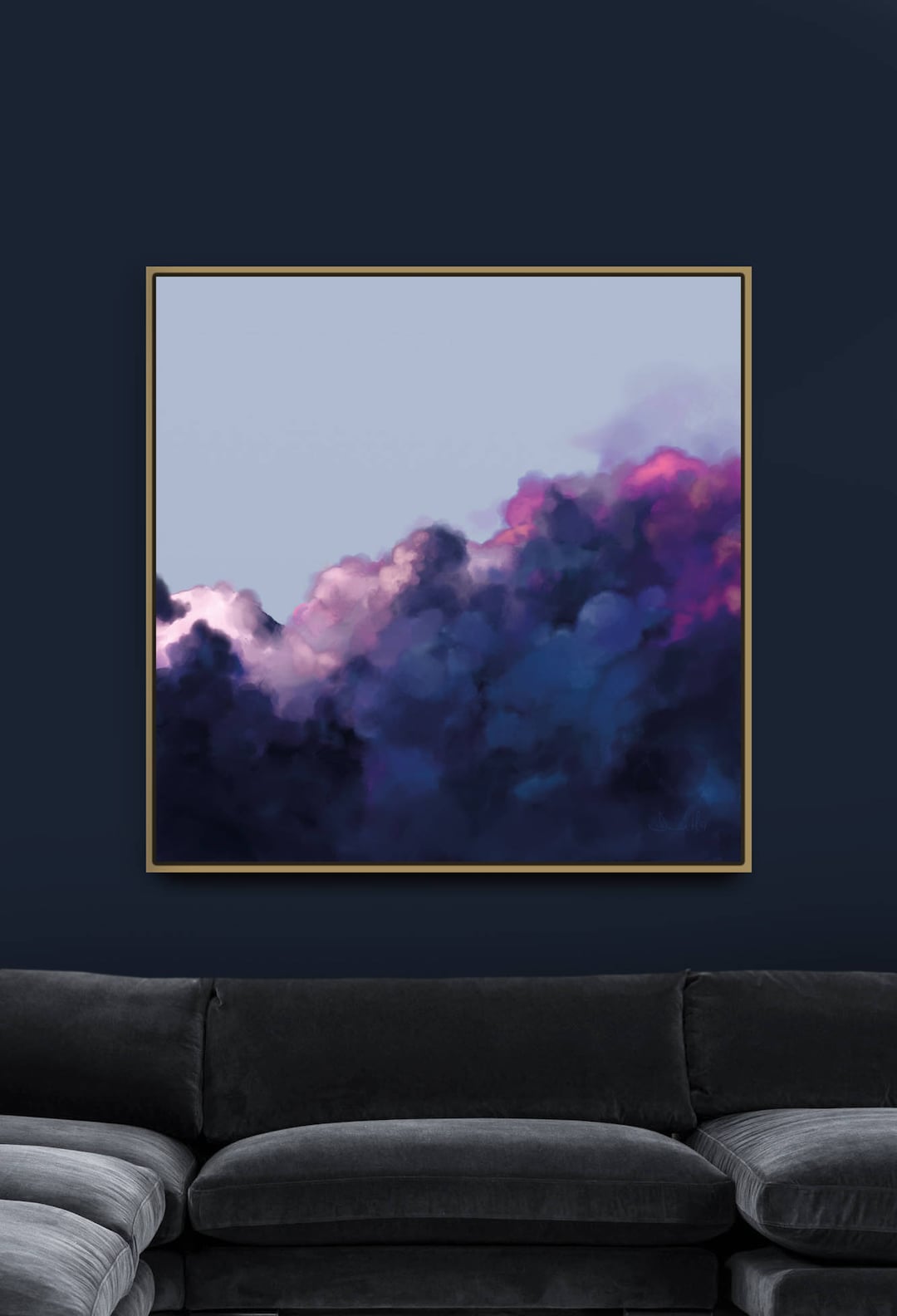 Printable Abstract Art, Sky Print, Instant Download Art, Large Abstract ...