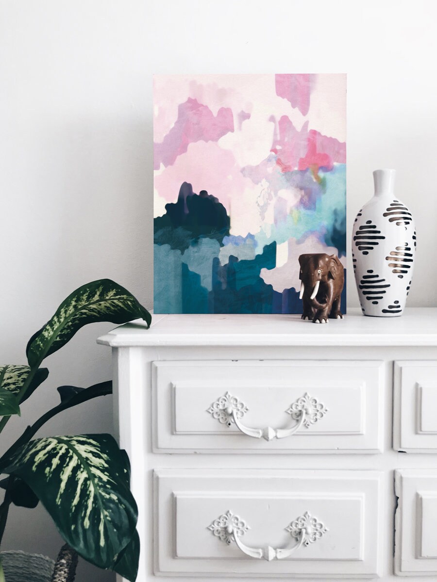 Large Abstract Art Printable Abstract Wall Art 24x36 print | Etsy