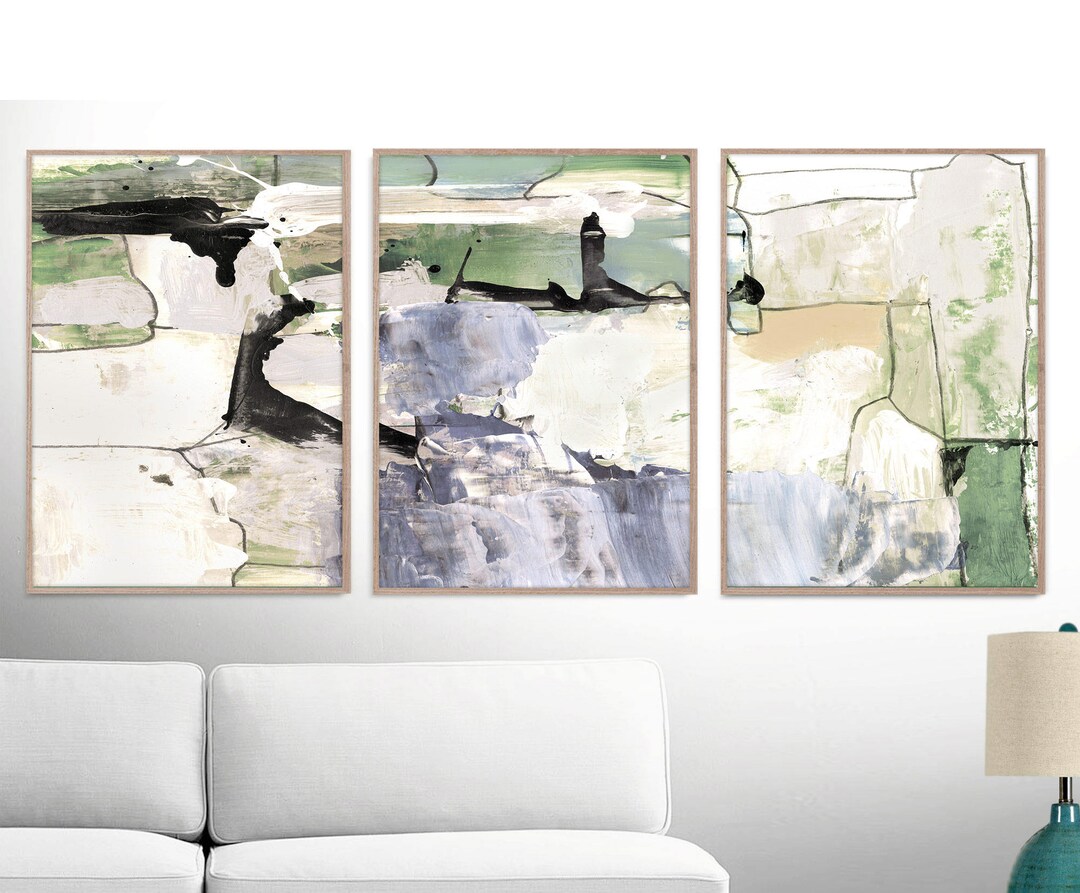 Set of 3 Prints, Abstract Art Prints, Minimalist Prints, 11x14 Print ...