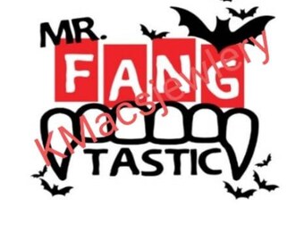 Fangtastic SVG Halloween Fangs Vampire Fangs Design Halloween Fangs ...