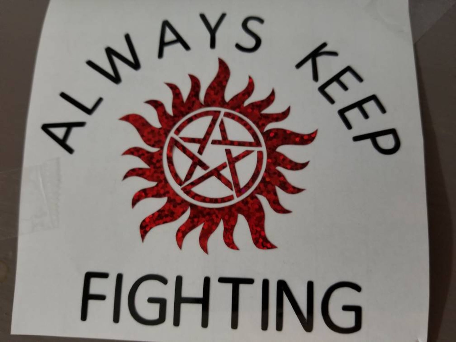 Always Keep Fighting | Etsy