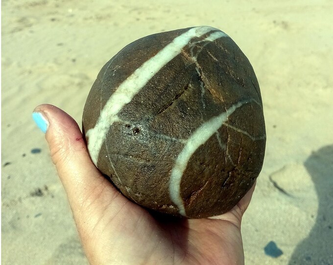 Cornish LARGE Celtic Wishing Stone - Unique Atlantic Coast Naturally ...