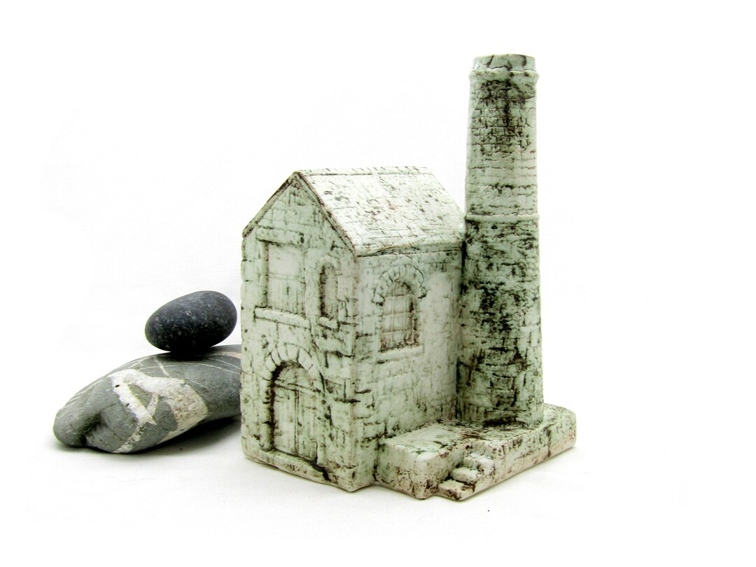 TROIKA Iconic TIN MINE Engine House Cornish Studio Pottery - Etsy