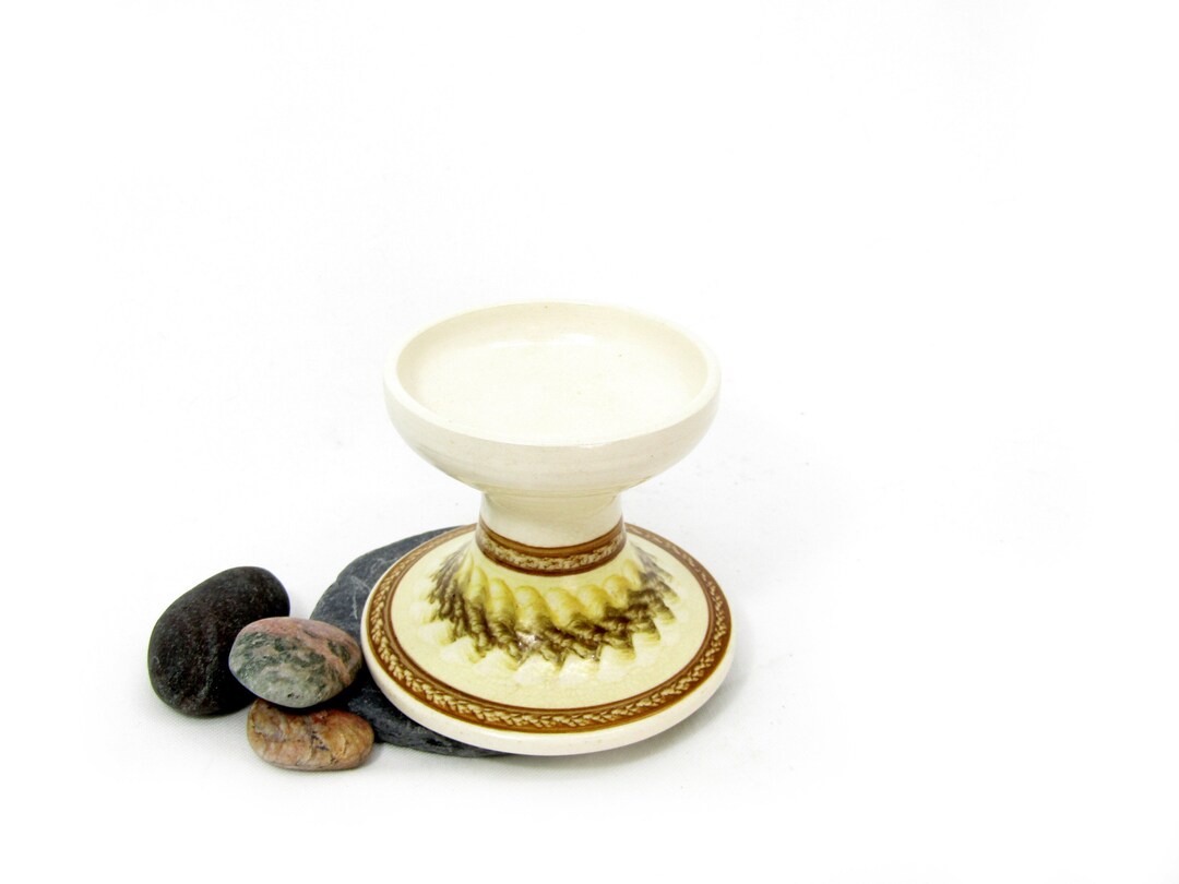 Vintage Studio Pottery - JOBA of Devon Candlestick Tea Light Holder ...