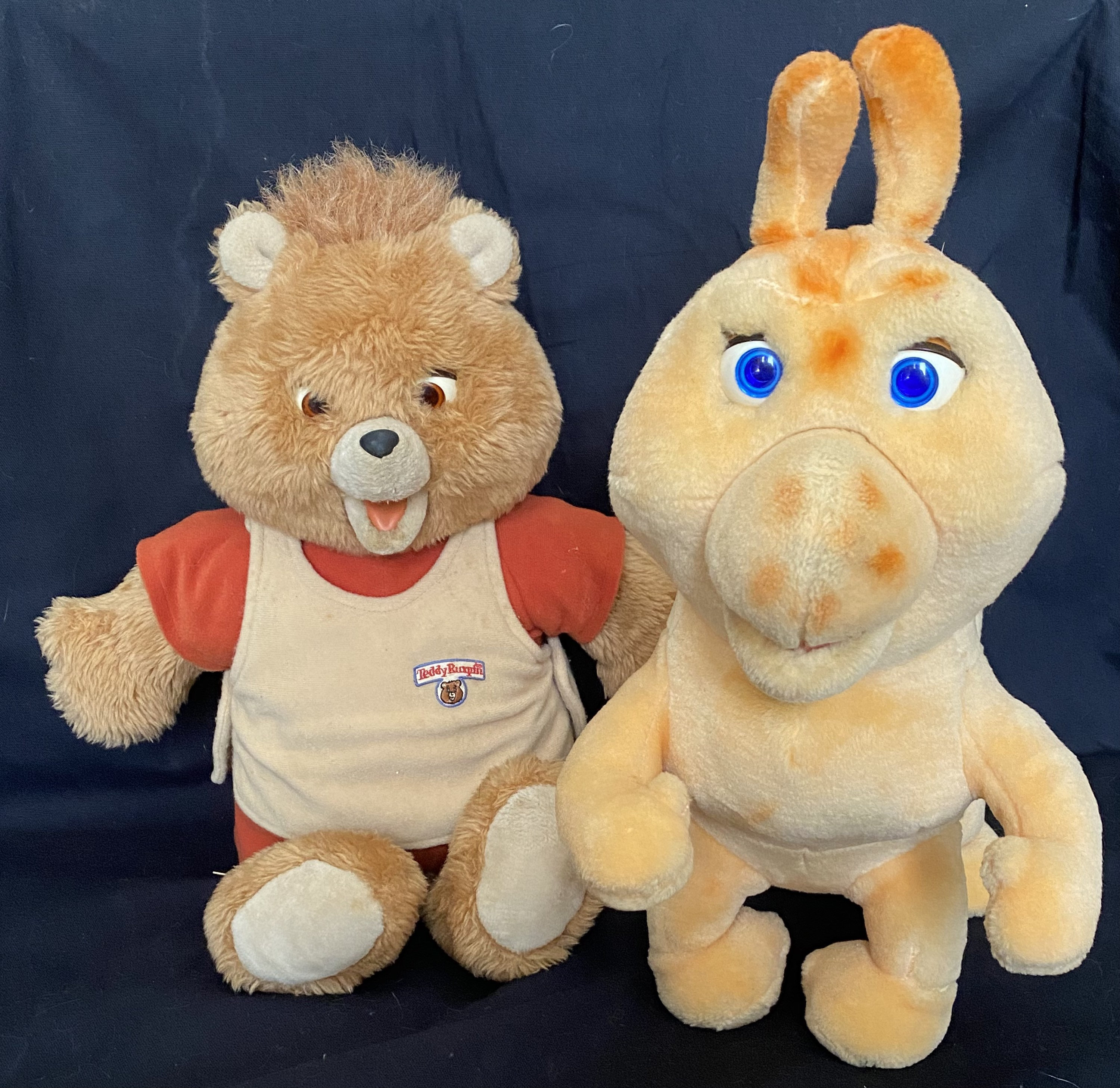 Vintage 1985 Worlds of Wonder Teddy Ruxpin Bear With Grubby - Etsy