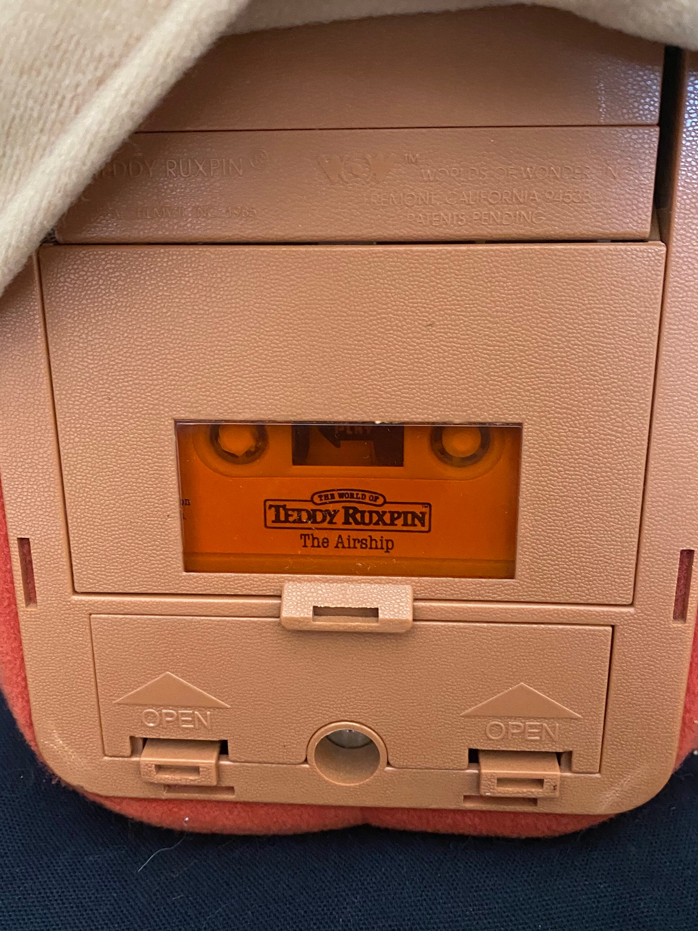 Vintage 1985 Worlds of Wonder Teddy Ruxpin Bear With Grubby - Etsy