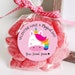 Personalized Unicorn Valentine Sticker, Have a Magical Valentines Day ...