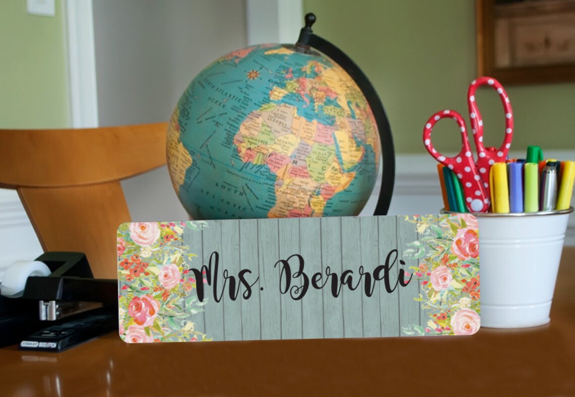 Personalized Teacher Sign. Custom Teacher Gift. Gift for - Etsy