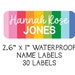 Name Labels Variety Pack | Rainbow Name Labels | Skinny Labels, Iron on ...