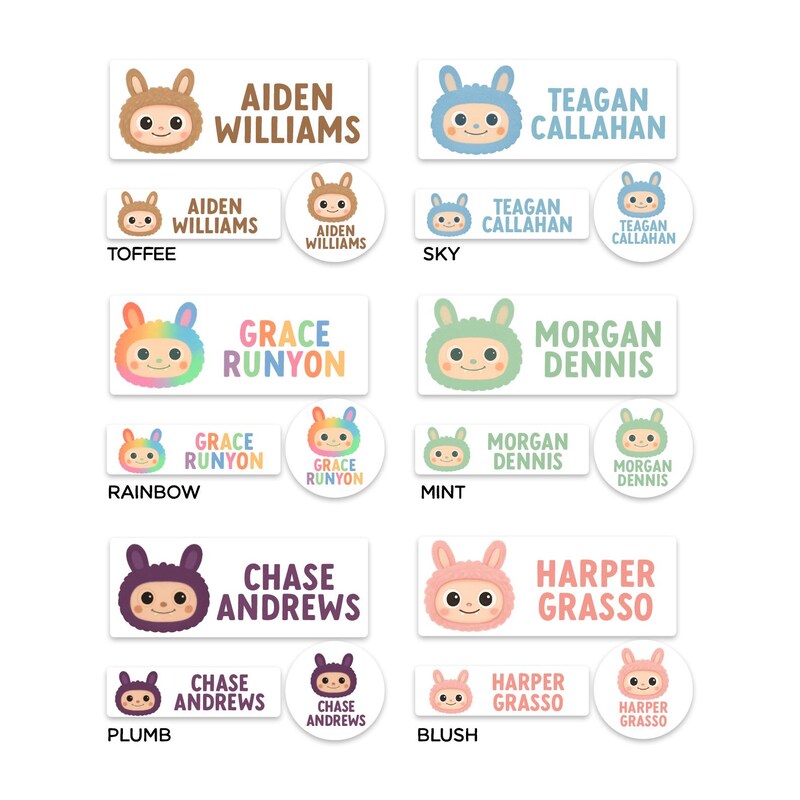 Labubu Name Tag - Etsy