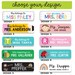 Teacher Labels, Teacher Book Labels, Waterproof School Labels ...