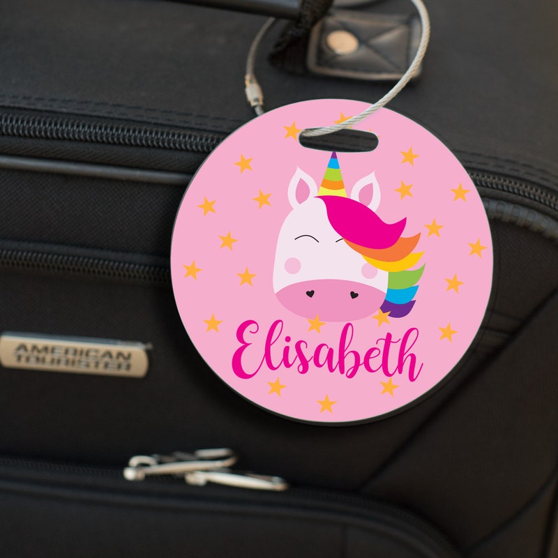 Kids Luggage Tags - Etsy
