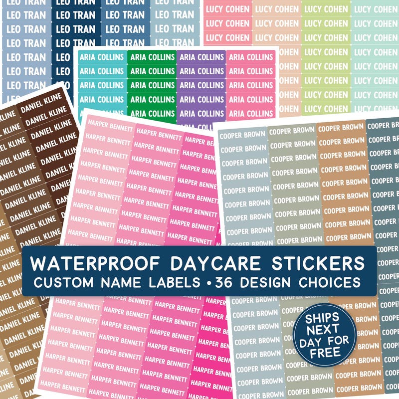 Custom Camp Sticker Sheet - Etsy