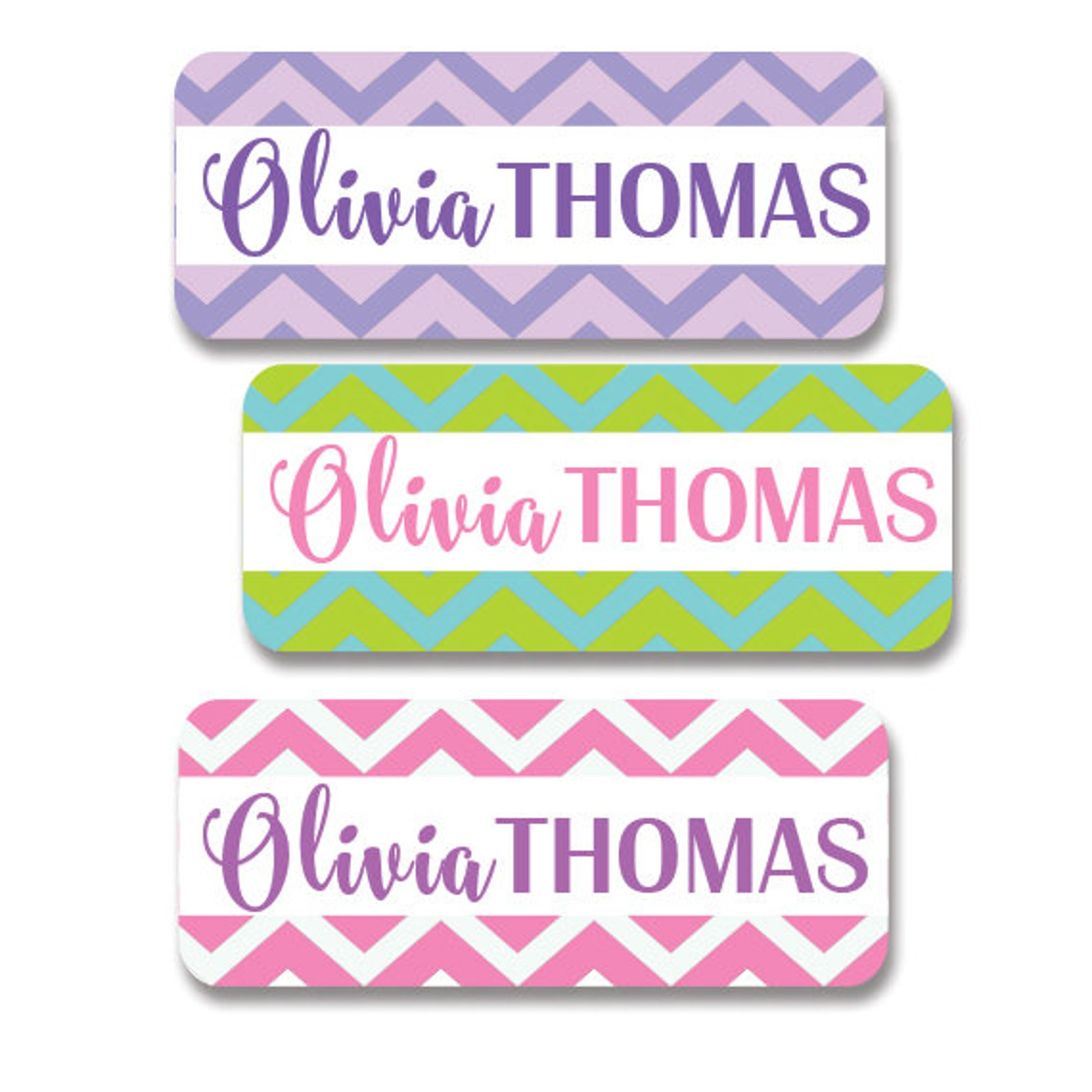Waterproof Stickers, Waterproof Name Labels, Custom Name Labels Girls ...