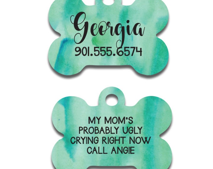 Olive Green Resin Pet ID Tag - Resin, Olive Green, Dog Tag - Etsy