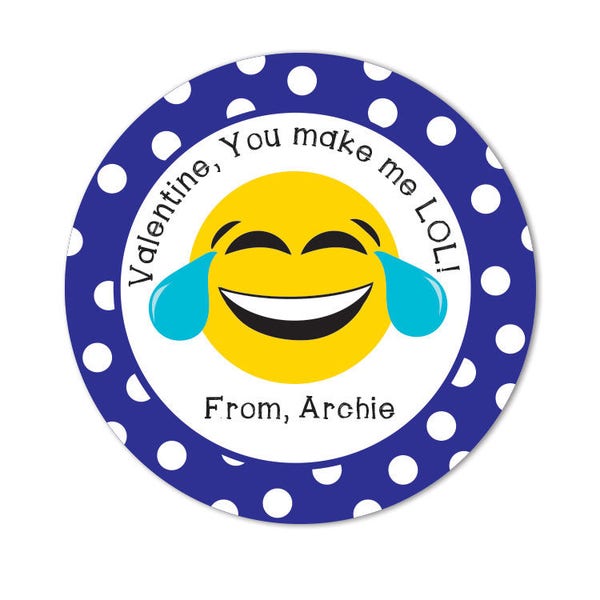 Laughing Emoji Stickers - Etsy