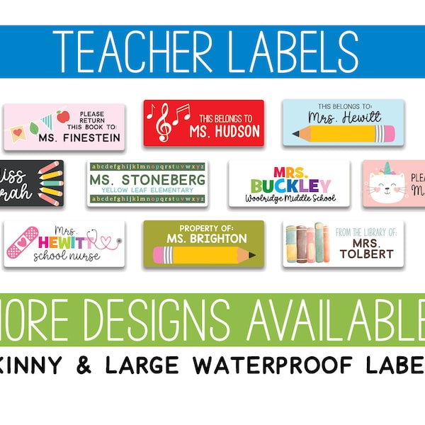 Teacher School Stickers - Etsy