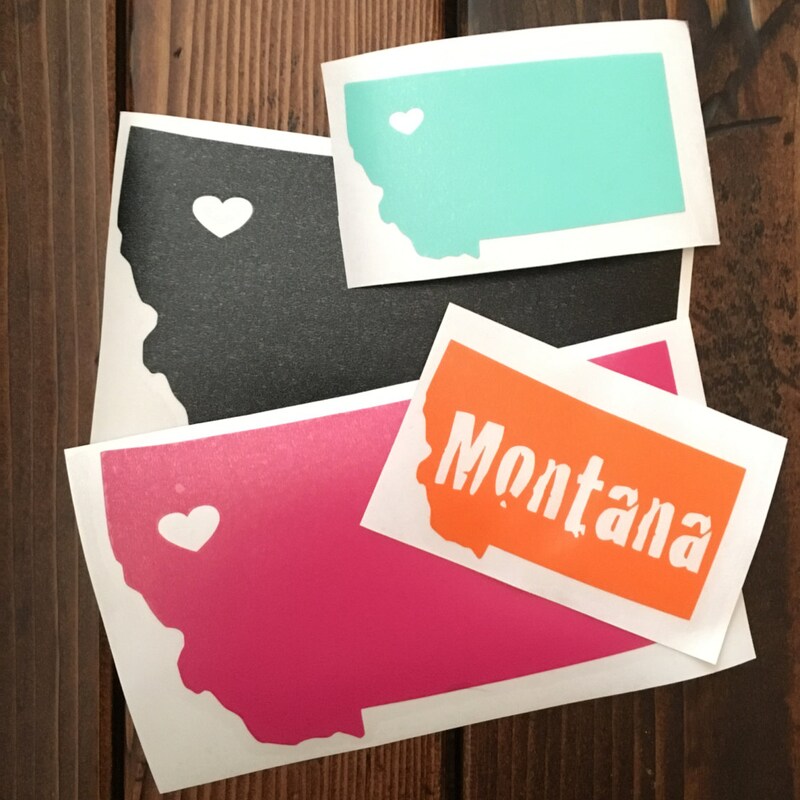 Montana Decal - Etsy